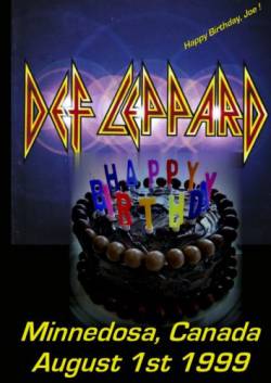 Def Leppard Happy Birthday Joe - Minnedosa 1999 (Bootleg)- Spirit of ...