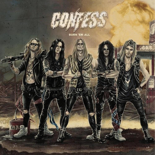 Confess (SWE) Burn 'Em All (Album)- Spirit of Metal Webzine (en)