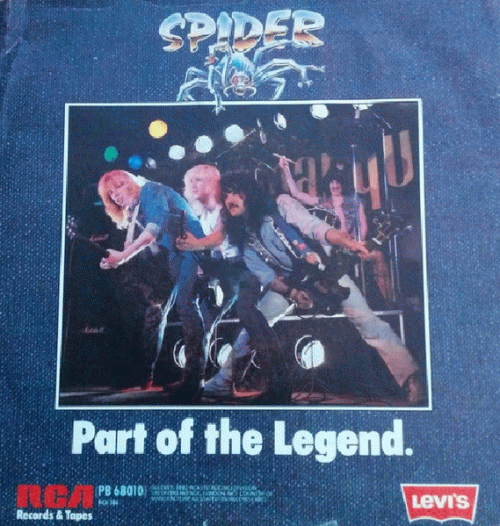 Spider (UK) Part of the Legend - Did Ya Like It Baby (Single)- Spirit ...