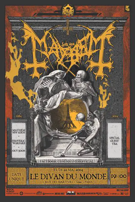 Mayhem (NOR) - discographie, line-up, biographie, interviews, photos