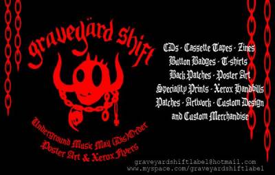 Graveyard Shift - Label, bands lists, Albums, Productions, Informations ...