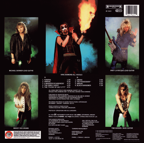 King Diamond Abigail (Album)- Spirit of Metal Webzine (fr)