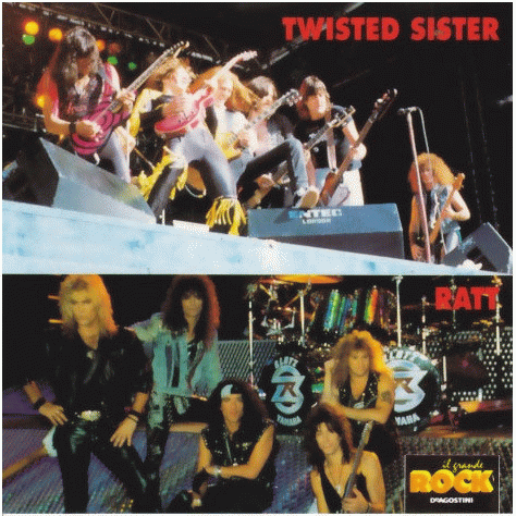 Ratt Twisted Sister - Ratt (Split)- Spirit of Metal Webzine (en)